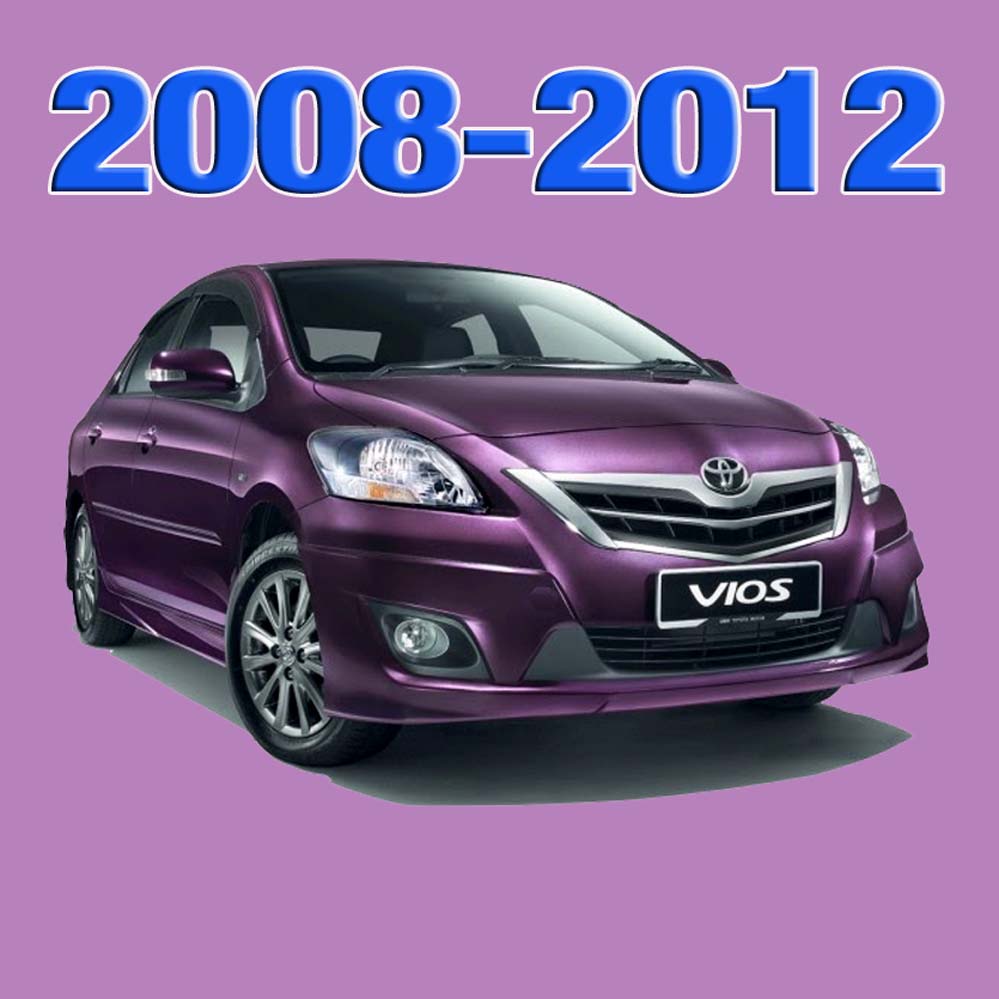 ♞Vios 2008 up to 2012 (Front Mesh Grille with TRD Emblem ) Gen 2 Batman ...