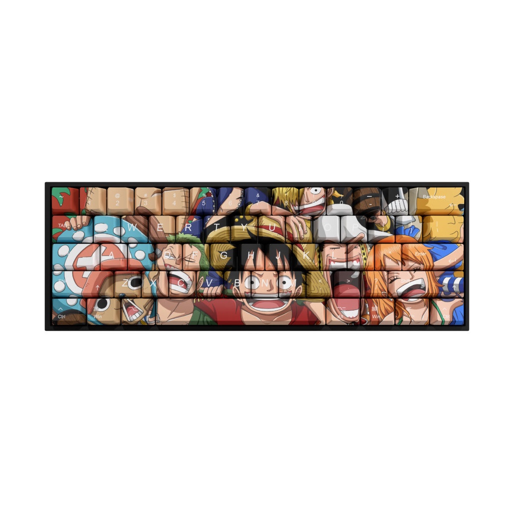 one piece theme Keycaps Cherry Profile Dye Sublimation Keycaps for ...