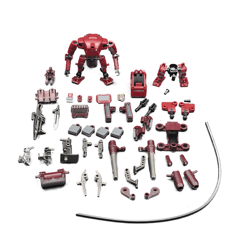 RIHIO Action Figures Toys Multi Abyss MM001 Logistics Front Armor V-Link Mecha Series ...