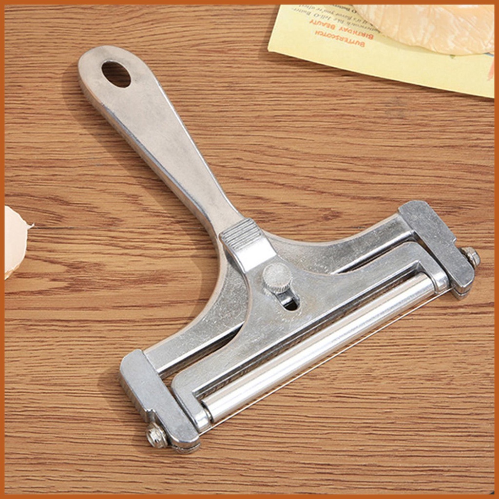 Wire Cheese Slicer Adjustable Handheld Cheese Cube Cutter Adjustable ...