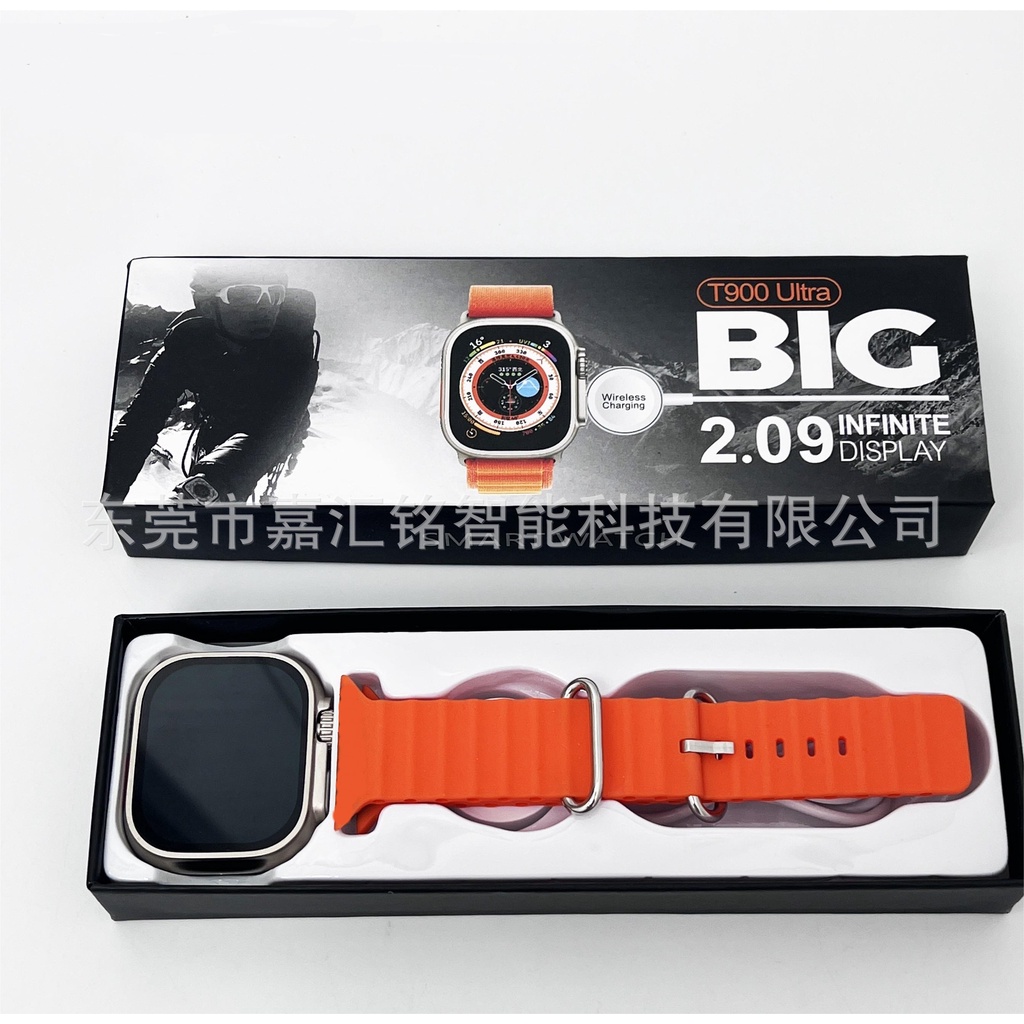 Smart Watch Marine Strap 2.0 Wireless Charger T900ultra Smart Watch ...