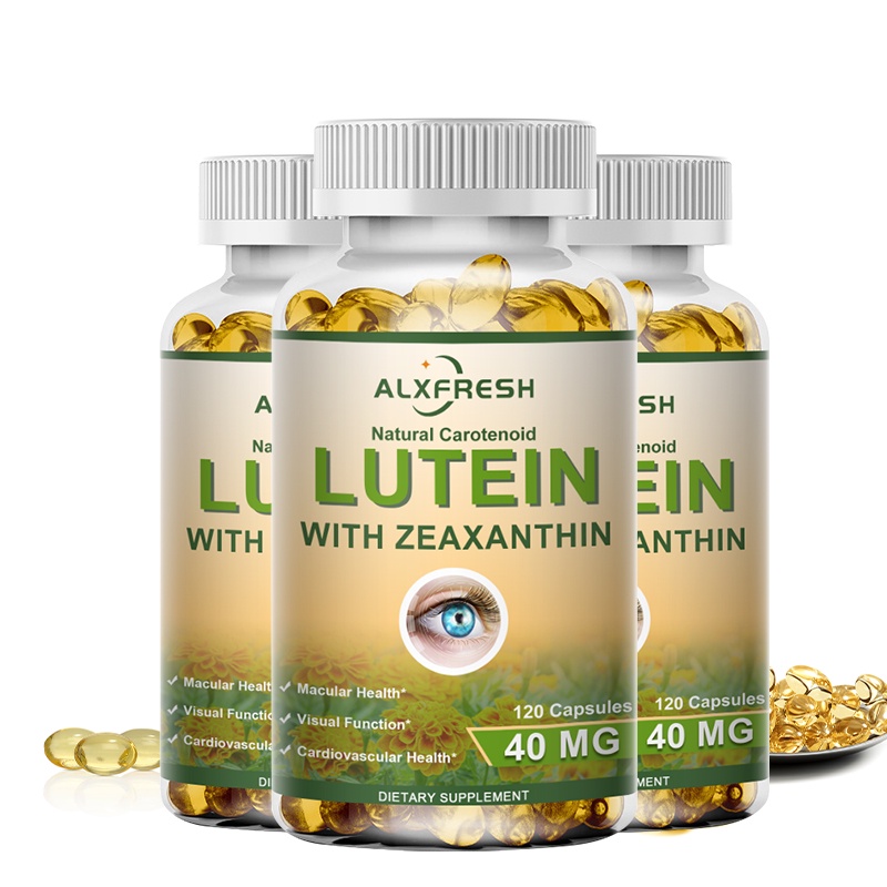 Alxfresh Lutein Capsules Vitamin That Protects Eye Health Relieves Eye Fatigue Elieve Stress ...