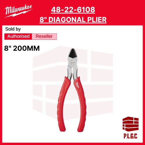 Milwaukee 48-22-6108 / 48-22-6106 Comfor Grip Diagonal Plier ( M.2 ...