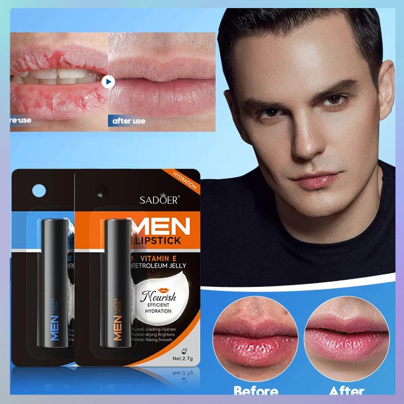 Sadoer Chapstick For Men Hydrating Moisturizer Men Lip Balm New Men ...