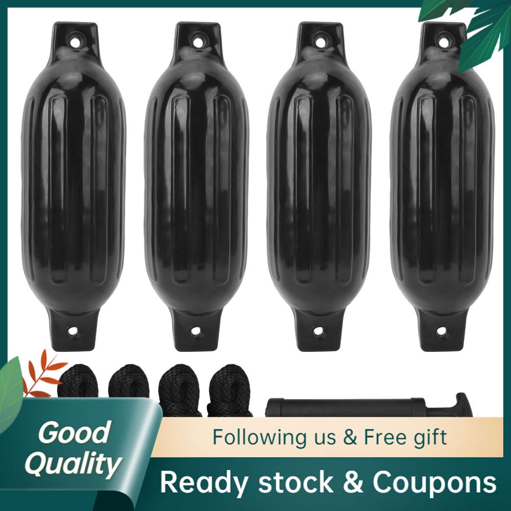 Haichao Boat Shield Bumper Kit Inflatable Protective Ribbed Buoys ...