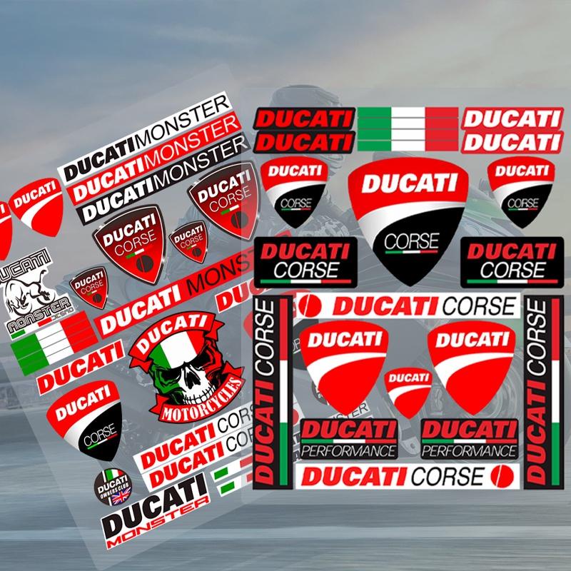 ducati sticker for motor bike decorative waterproof reflective decals | Shopee Philippines