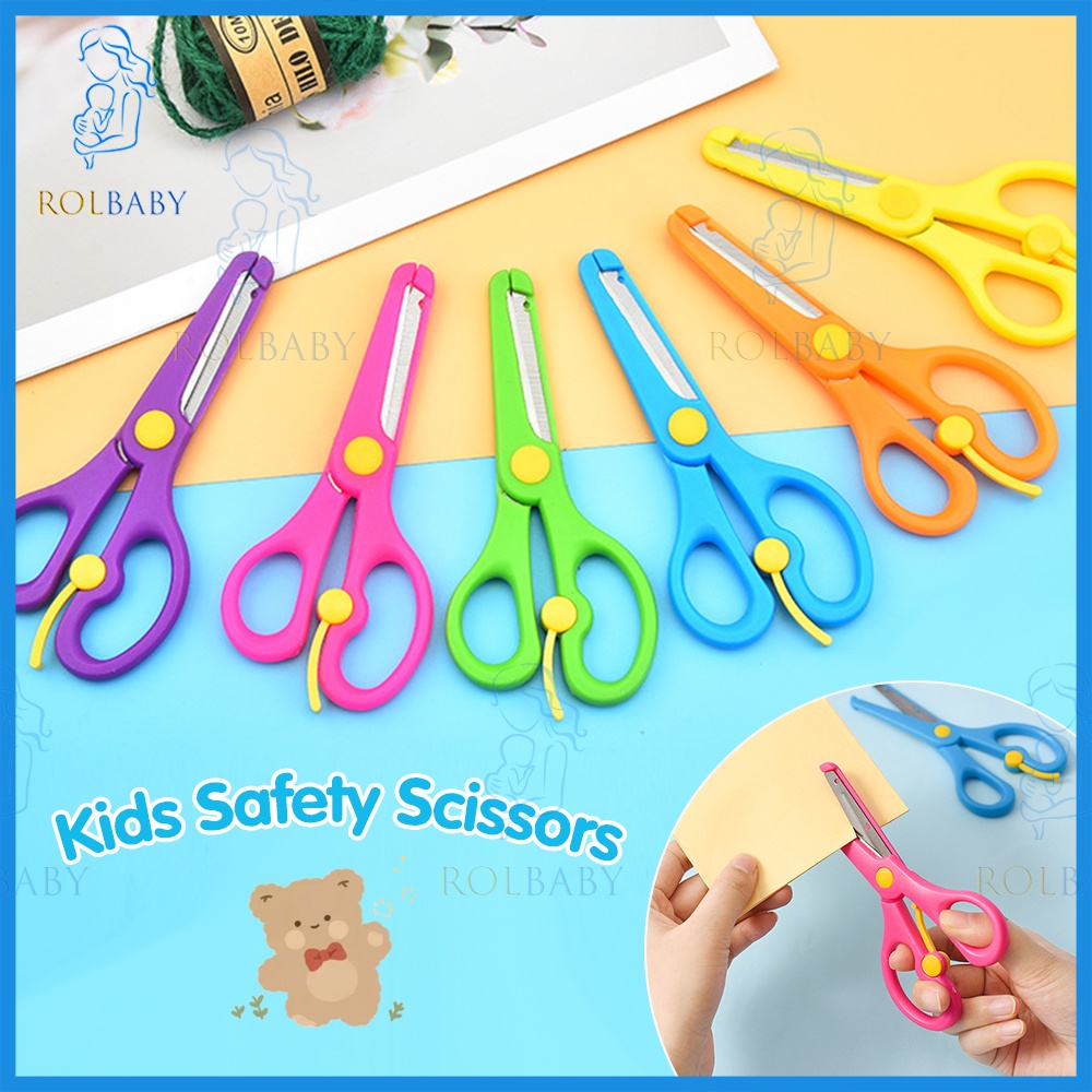 【COD】 Plastic Scissor For Kids Scissors For School Cheap School ...