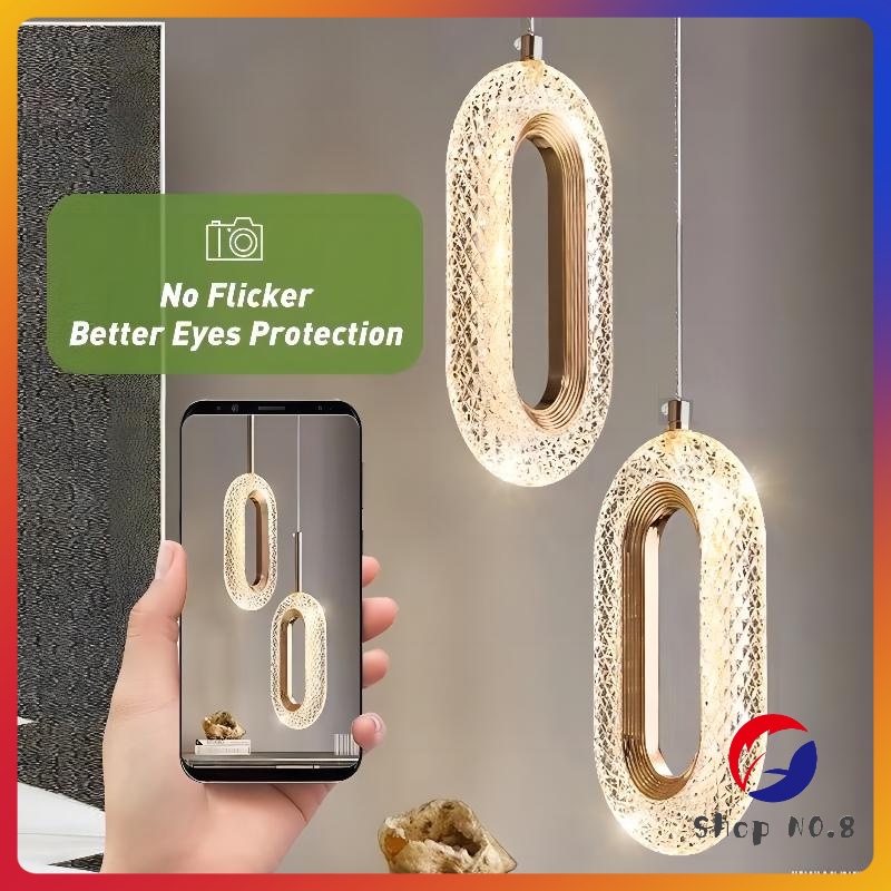 Nordic Ceiling Light Bedroom bedside chandelier Dining Drop Light ...
