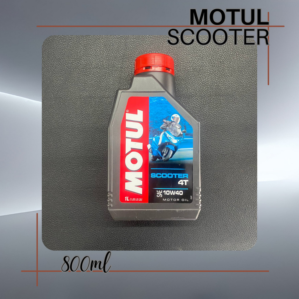 MOTUL SCOOTER OIL 4T SAE 10W-40 1 liter | Shopee Philippines