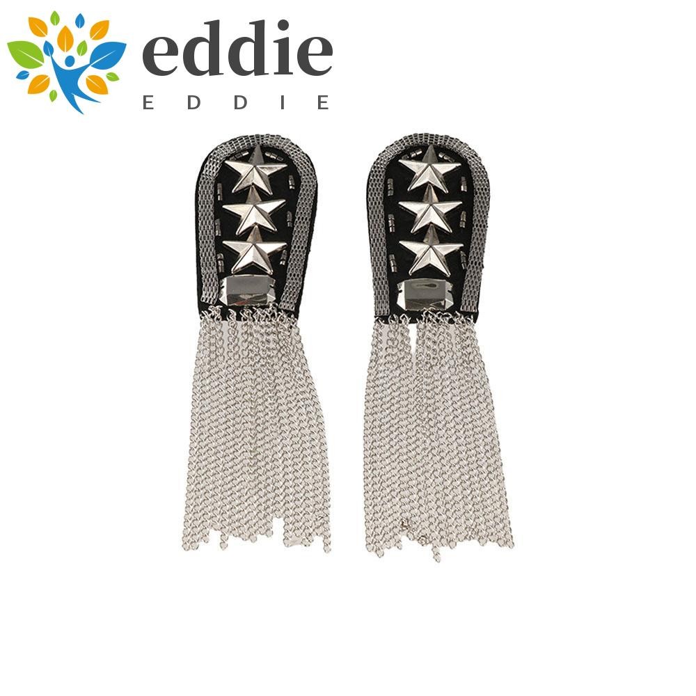 26EDIE Tassel Chain Shoulder Board, Epaulet Brooch Fringe Shoulder Mark ...