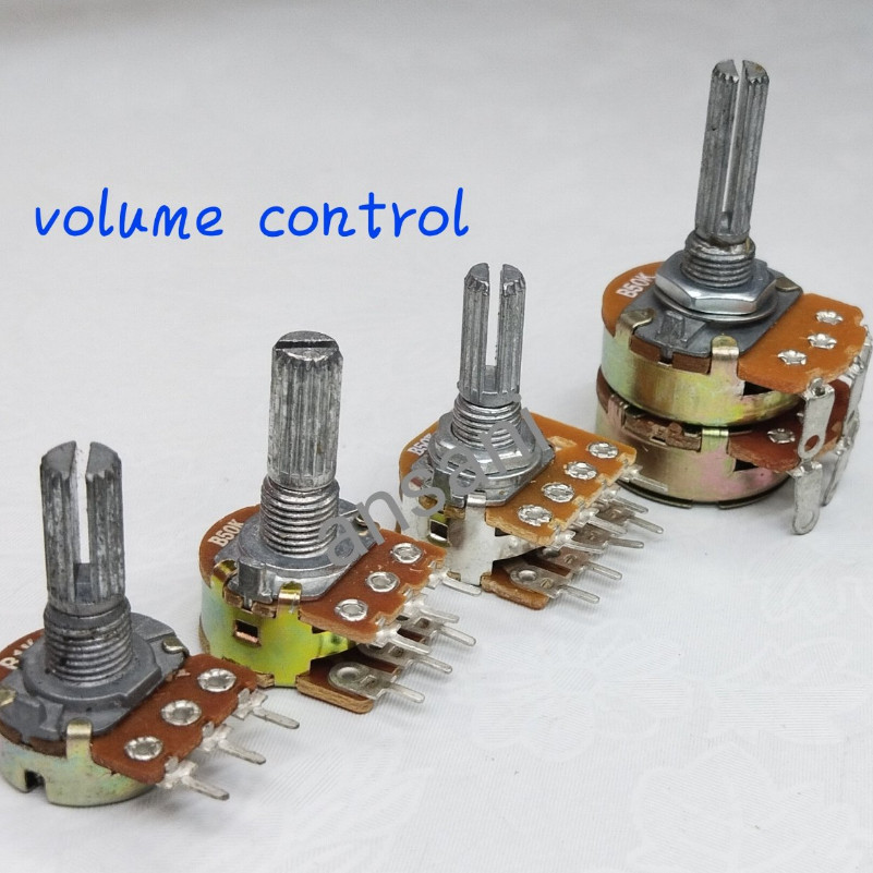 VOLUME CONTROL POTENTIOMETER MONO STEREO MASTER 1PIECE | Shopee Philippines
