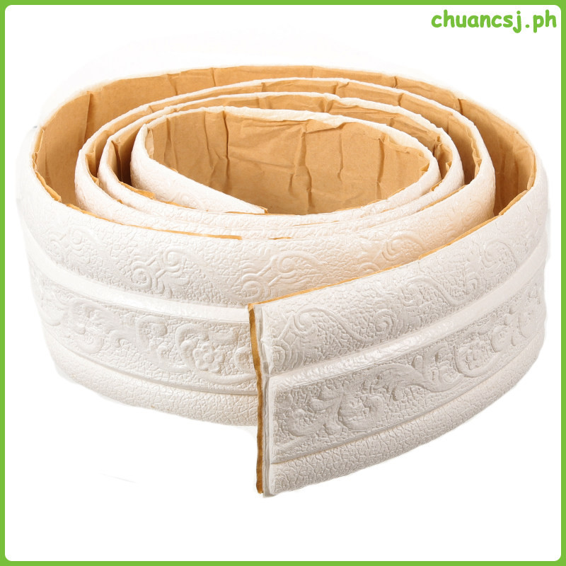 Tile Edge 3D Self-adhesive Wall-mounted Waistline Foam Skirting Ceiling ...