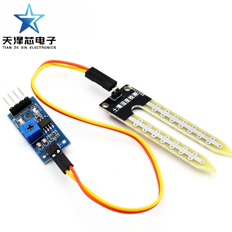 Soil Moisture Hygrometer Detection Humidity Sensor Module For arduino ...
