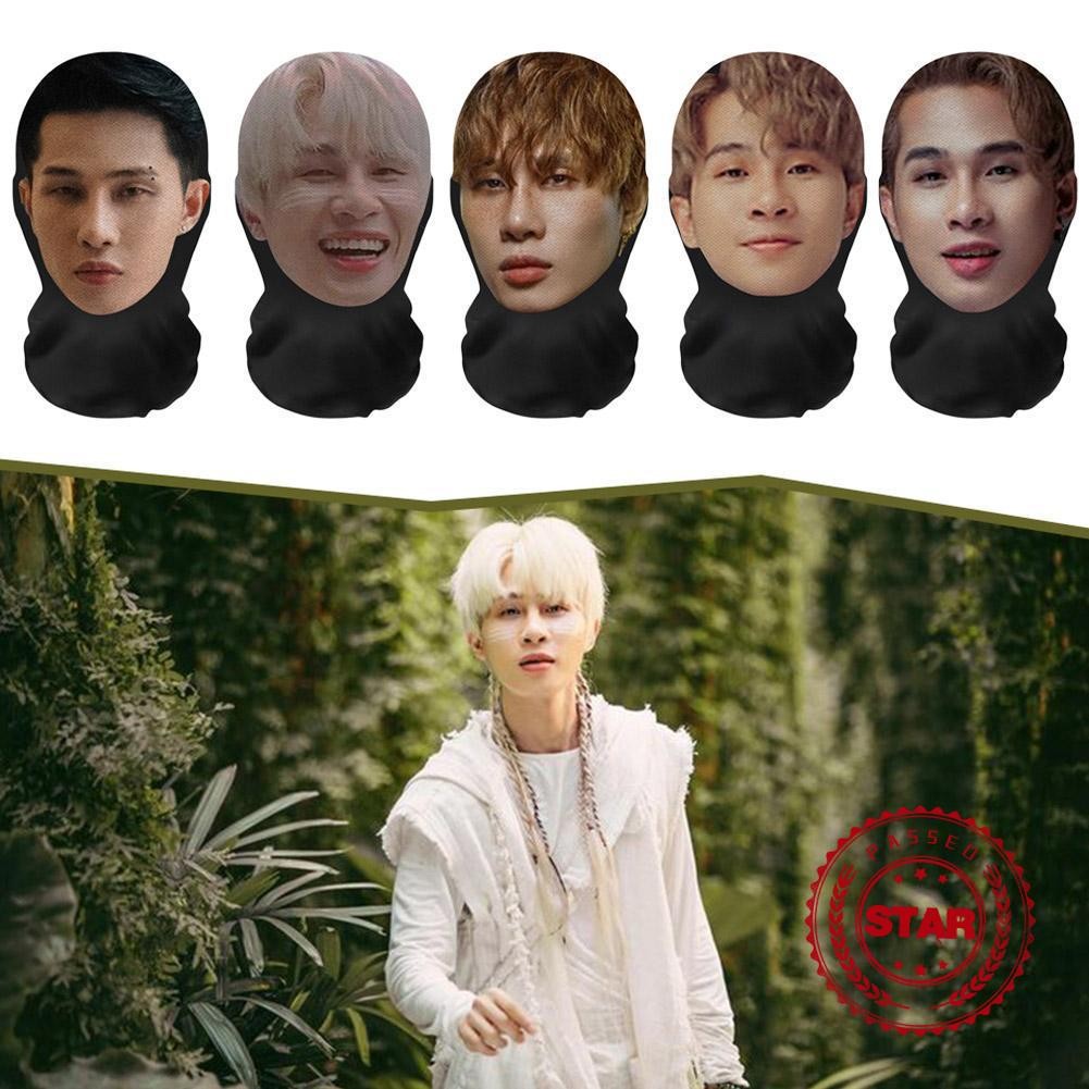 Seamless Celebrity Facial Painting 3d Printing Funny Jack Facial Mask ...