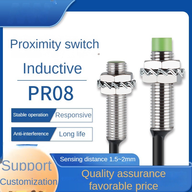 Metal Counting Sensor 2MM with Wire Sensor Inductive Type Proximity ...