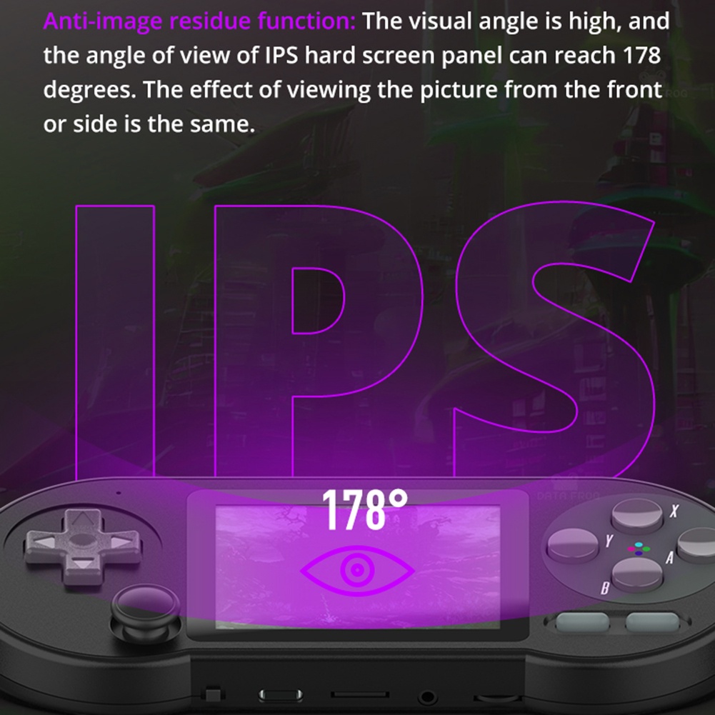 SF2000 3Inch Handheld Game Console Player With Rocker Mini Game Console ...