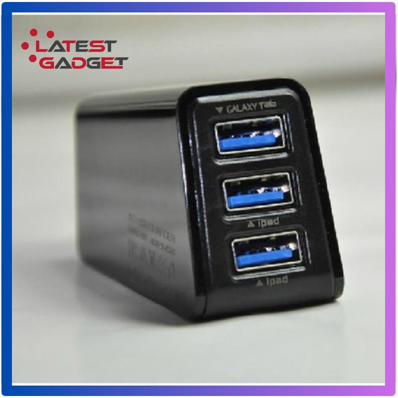 LatestGadget 3 USB Ports USB 2.1A triple USB Wall Charge | Shopee ...