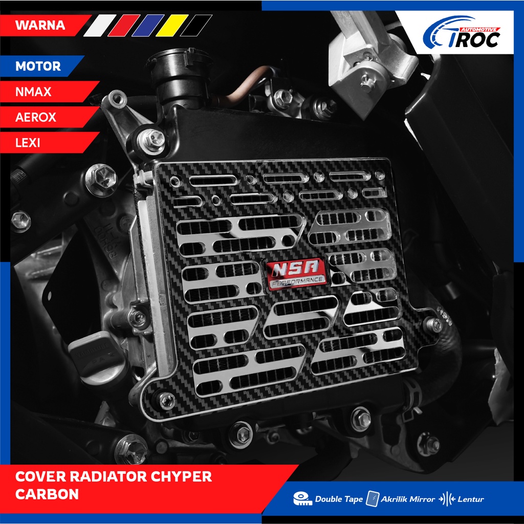 RADIATOR COVER CYPHER CARBON RADIATOR COVER CYPHER CARBON VARIO PCX ADV ...