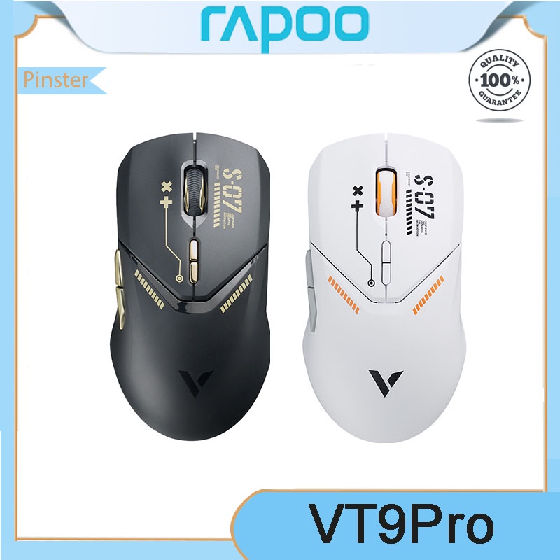 Rapoo VT9Pro 68g Wireless Gaming Mouse Rechargeable PAW3395 Wired 26000DPI | Shopee Philippines