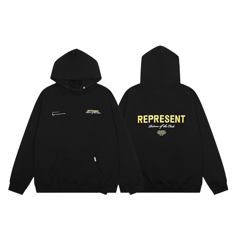 High Street REP New Hip Hop Loose Fashion Letter Banner Print Casual ...