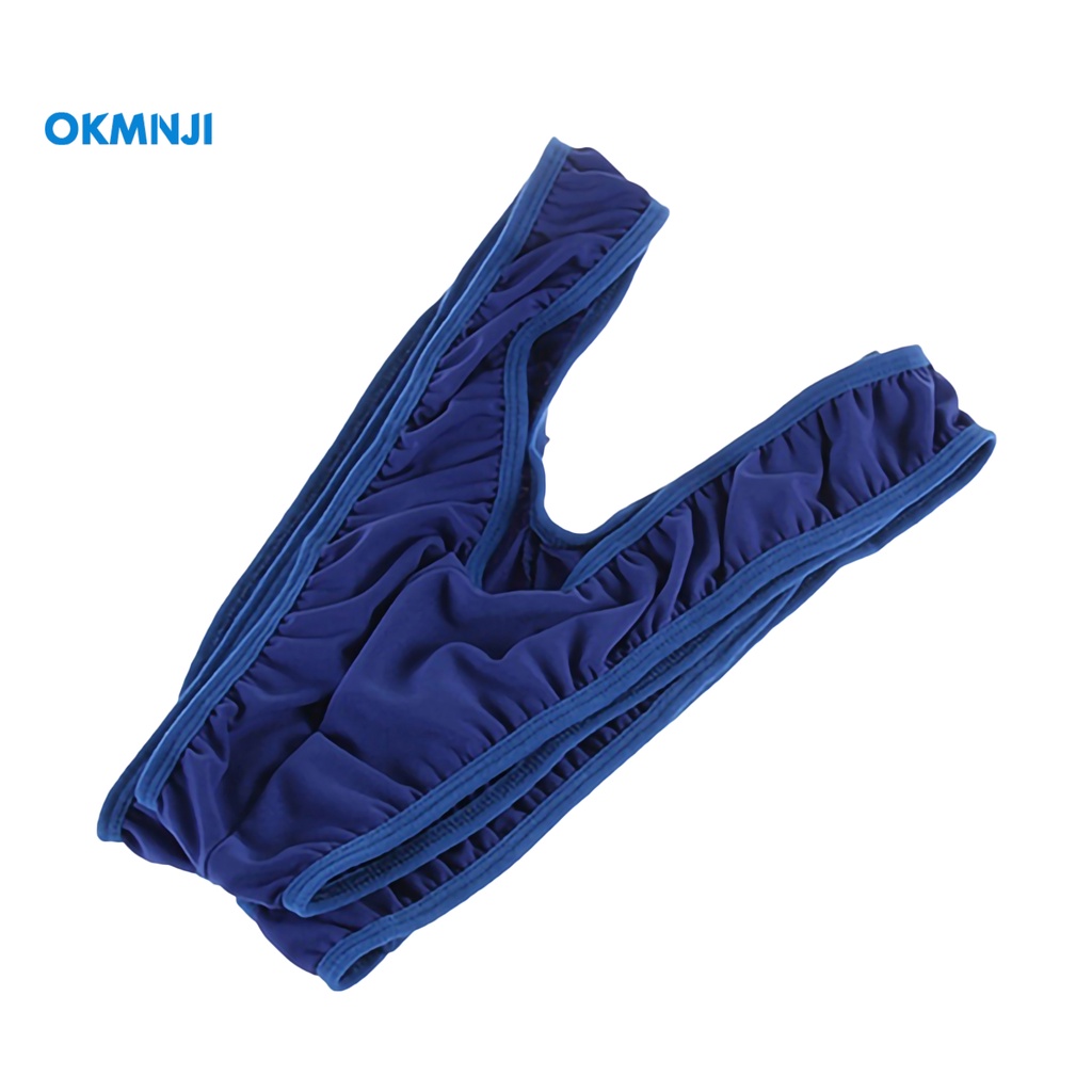 COD Mankini Solid Color/Leopard Print Stretchy Sexy Men Solid Color ...