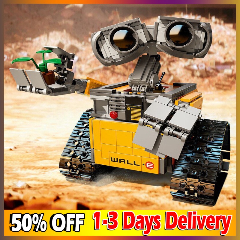 687PCS robot building blocks electronic doll model compatible with ...