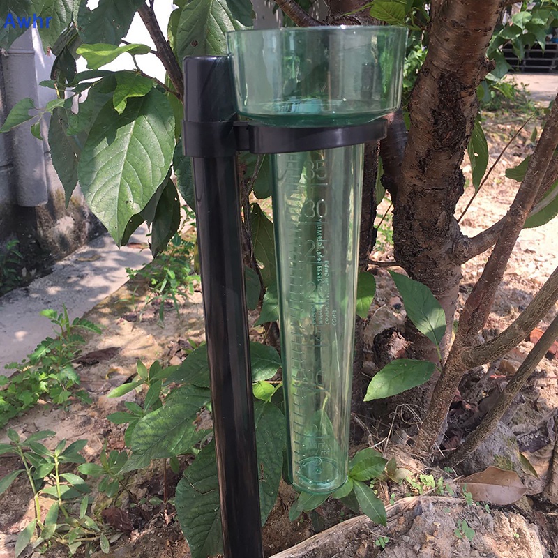 Awhrme Portable Polystyrene Rain Gauge Measurement Tool For Garden ...