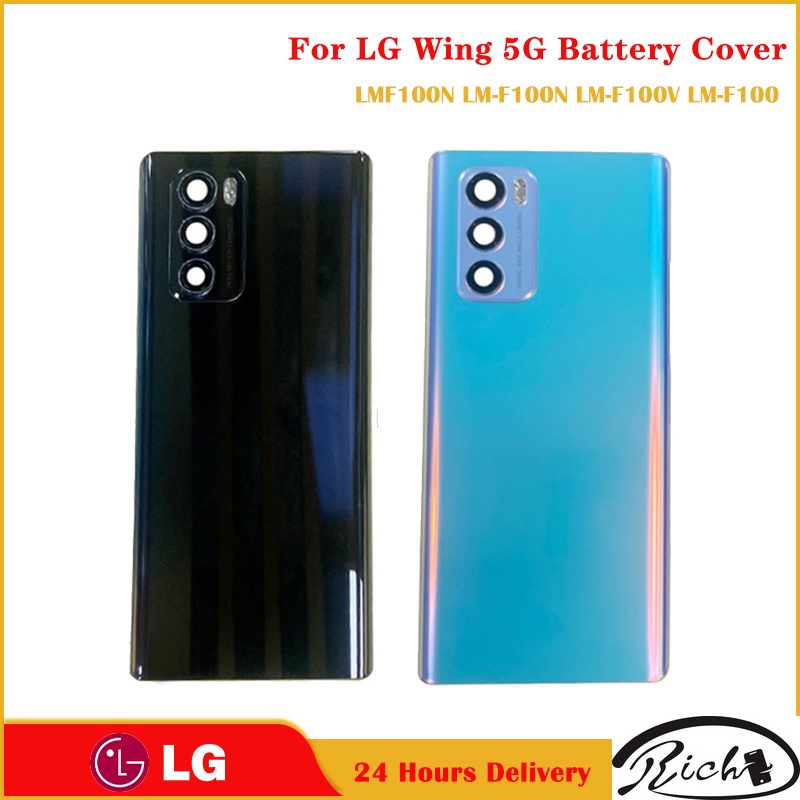 100%Original back cover For LG Wing 5G Battery Cover Door LMF100N LM ...