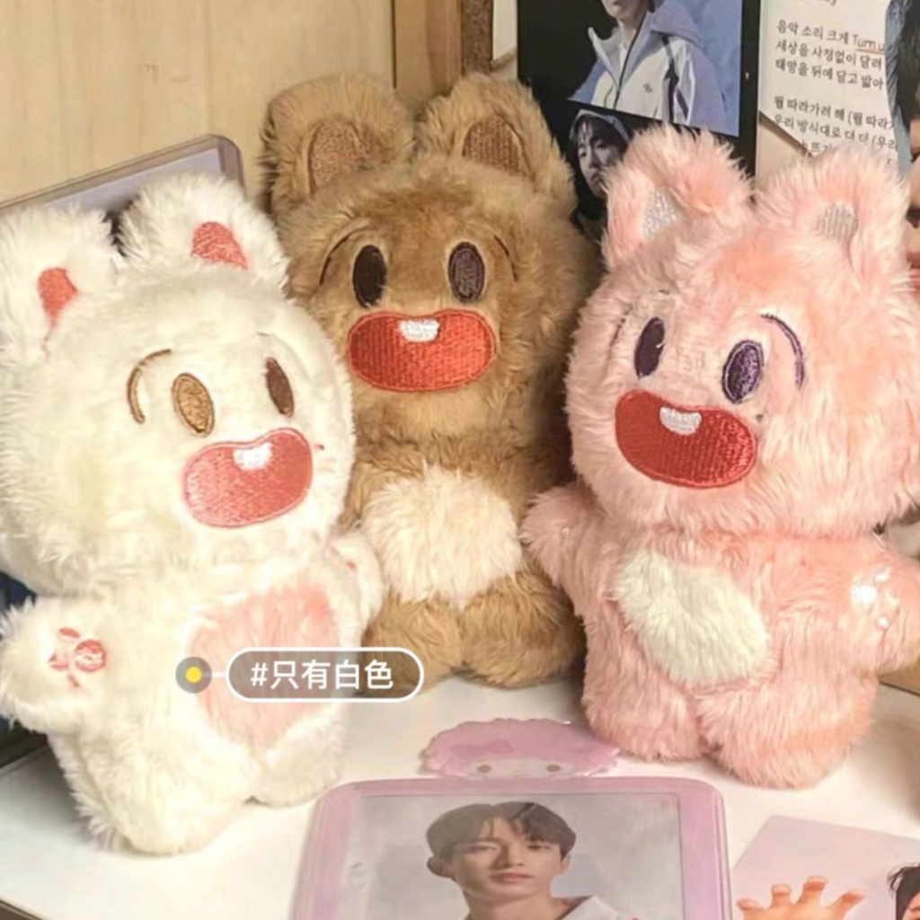 10cm Kpop Idol SEVENTEEN DK Plush Doll Lee Seok Min Big Mouth Buck ...