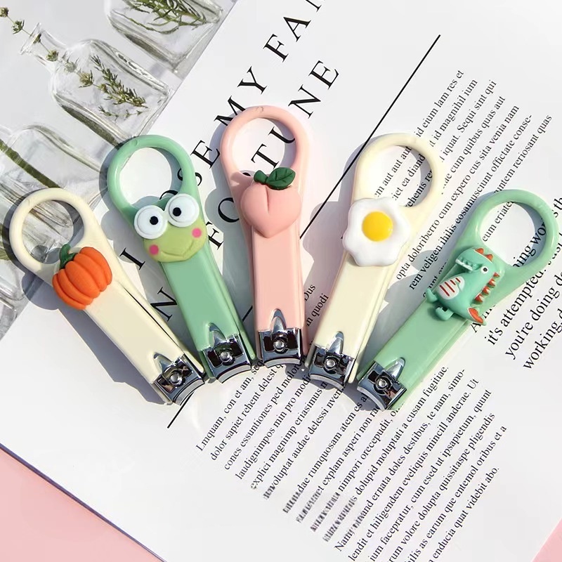 LM Korean Nail Clippers for Kids Cartoon Small Nail Trimmer Cutter ...