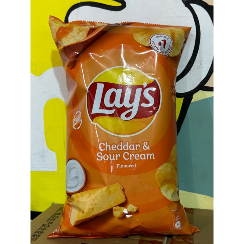 【hot sale】 LAYS / RUFFLES Cheddar And Sour Cream Chips - 13oz | Shopee ...