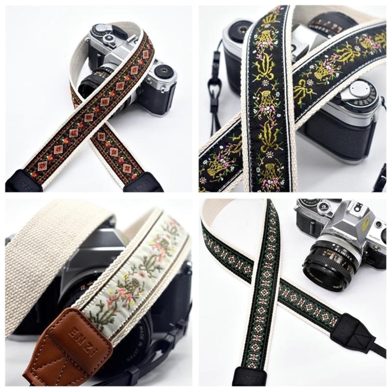 ADD Micro SLR Camera Belt Retro Ethnic Style Shoulder Strap Back Strap ...