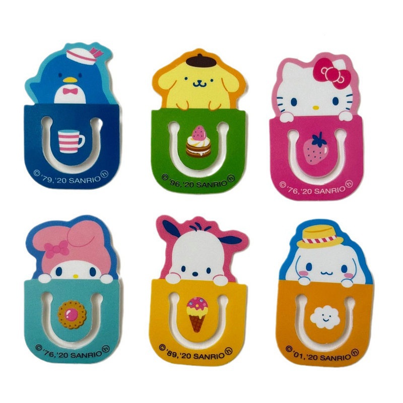 Sanrio Bookmarks Cinnamorollpp Mini Skeleton Insert Bookmarks MyMelody ...