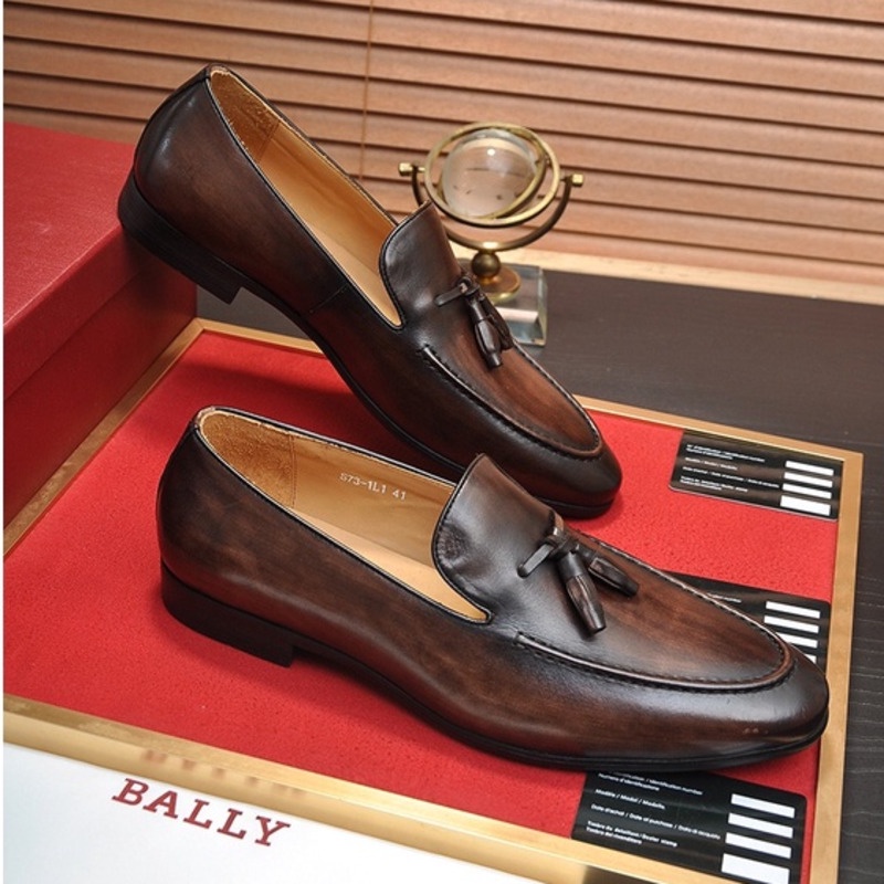 Original Quality 2023 Bally Men's Leather Shoes Genuine Leather Men's ...