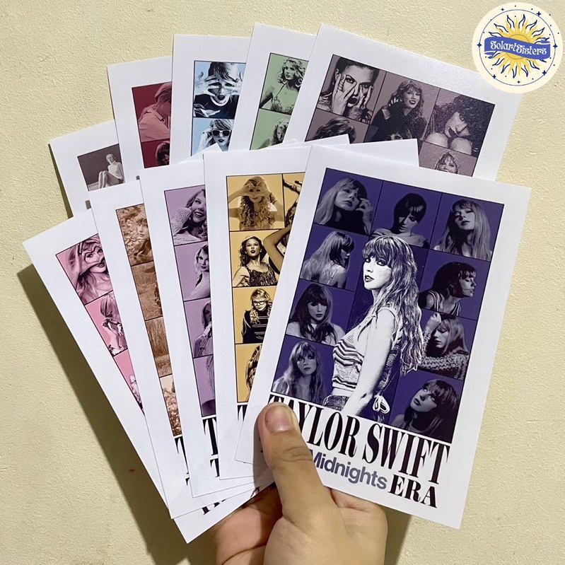 Fanmade 4R Taylor Swift Eras Tour Posters Postcards Set All 10 Eras ...
