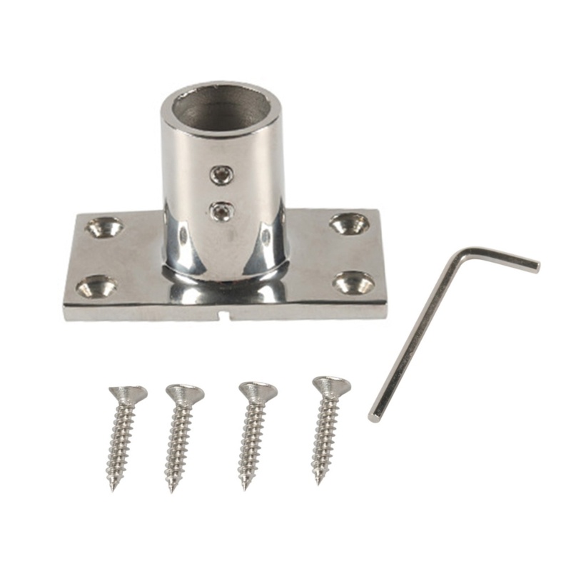 YO Rectangular Support Flange Holder Heavy Duty Rail Floor Flange Pipe ...