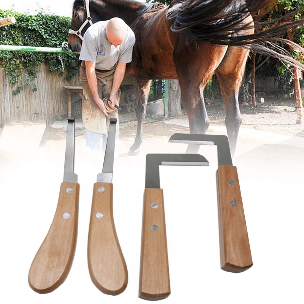 4Pcs Cattle Hoof Cutter Horses Sheep Hoof Knife Right/Left Hand Foot ...