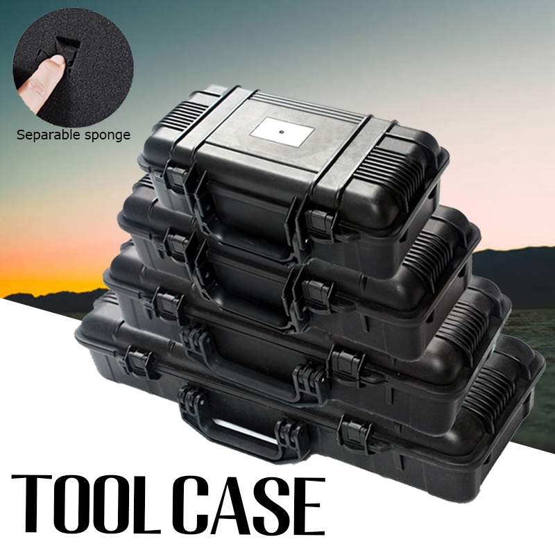 6Sizes Hard Shell PP Carrying Case Portable Waterproof Impactproof ...