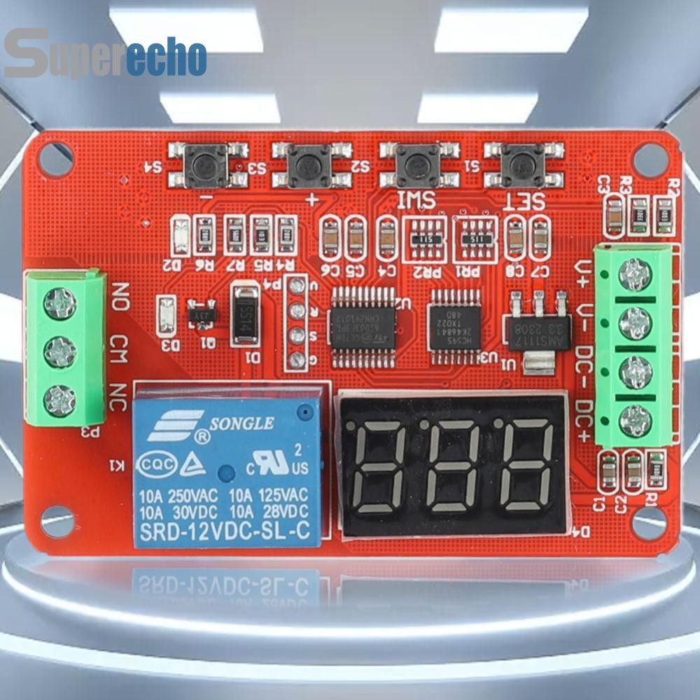 DVB01 Voltmeter Microcontroller Board Undervoltage Overload Protection ...