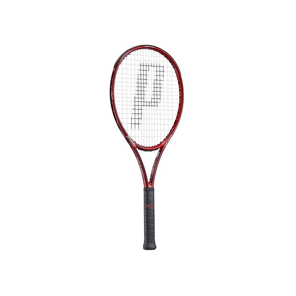 Prince Tennis Racket Beast O3 100 300g 7TJ156 Beast Red x Wine Red x ...