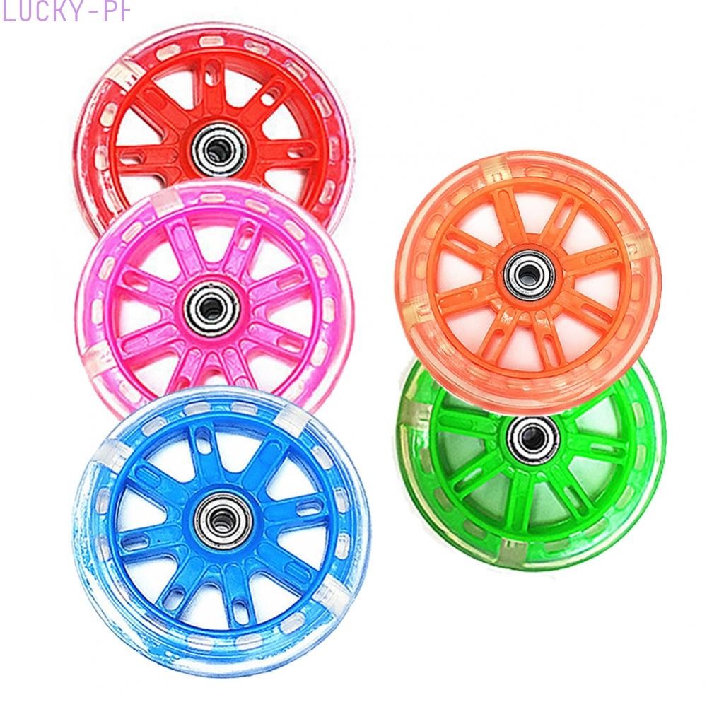 Wheels 120mm BEARINGS FLASH KIDS LIGHTS PUSH RAZOR SCOOTER STUNT WHEELS ...