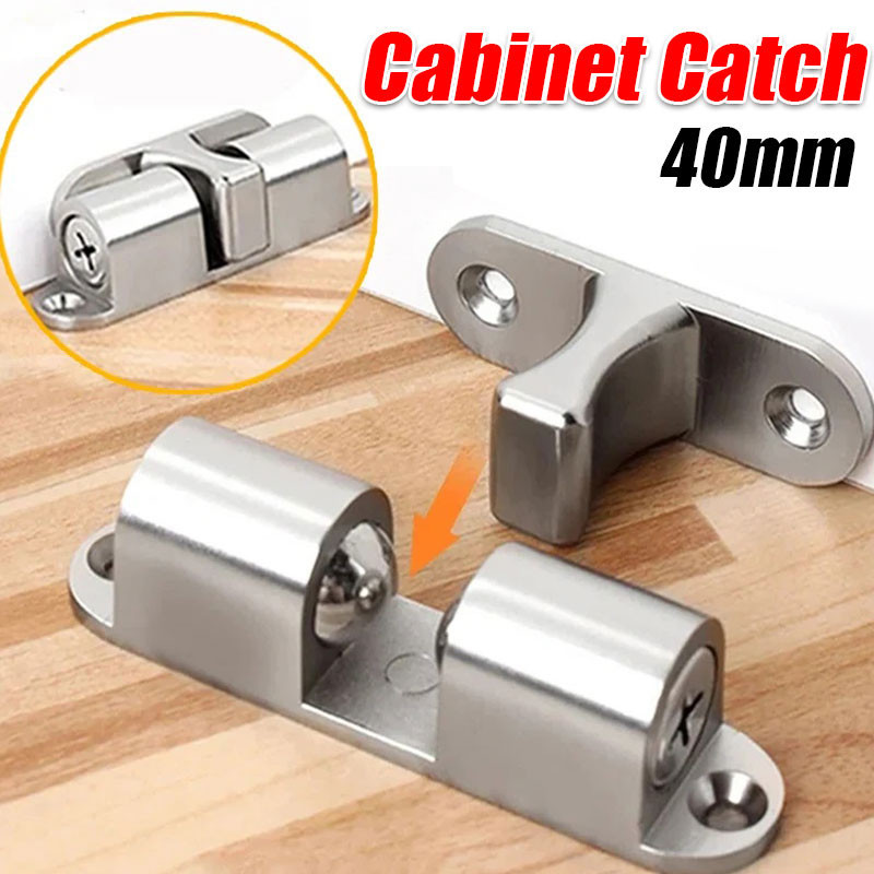 Double Ball Door Latch Spring Ball Lock for Furniture Cabinet Door ...