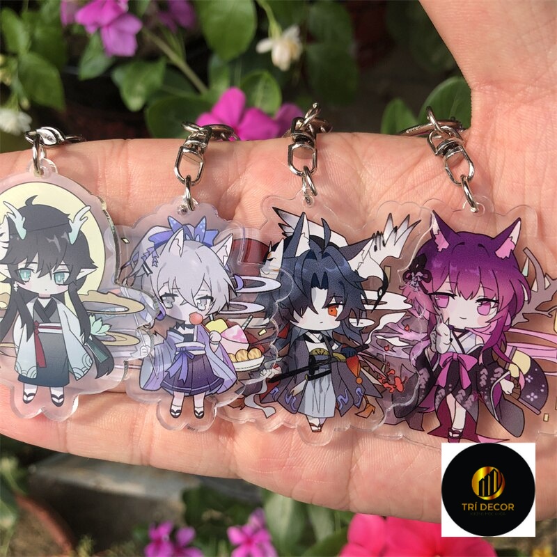 Honkai Game Keychain: Star Rail Blade Jing Yuan Kafka Luocha Japanese ...