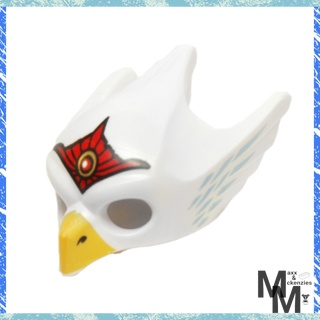 Mask Bird / Eagle with Yellow Beak, Red Tiara (Eris) (12549pb06) LEGO ...