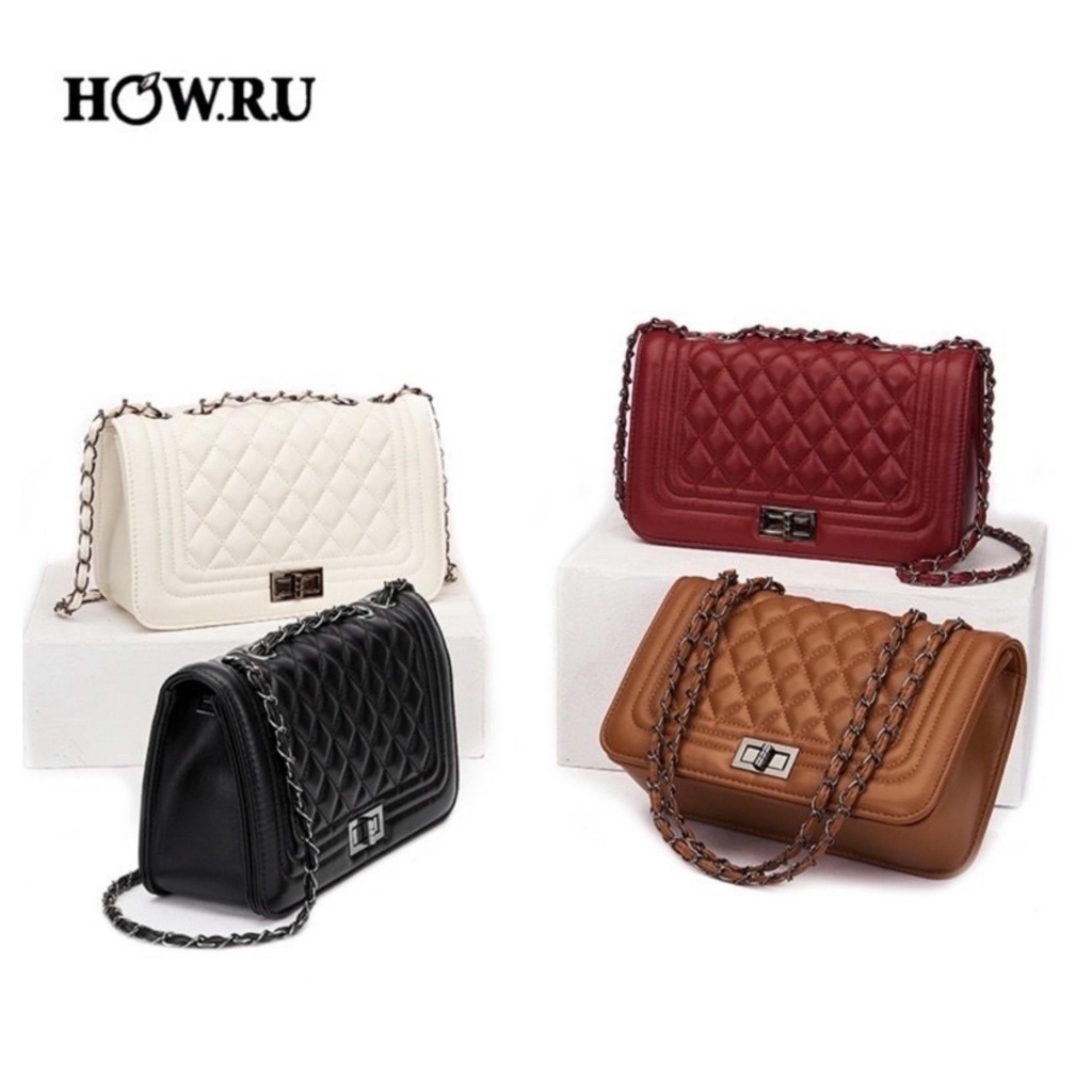 ORIGINAL HOWRU LEATHER SLING BAG LEBOY | Shopee Philippines
