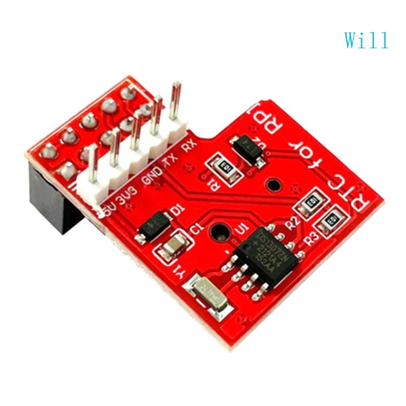 Will DS1307 Clock Module I2C DS1307 RTC Real Time Clock Module for ...