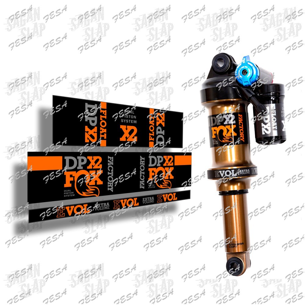 Rear Fork Sticker FOX Float DPS Sticker Decal Rear Fork Mtb Downhill ...