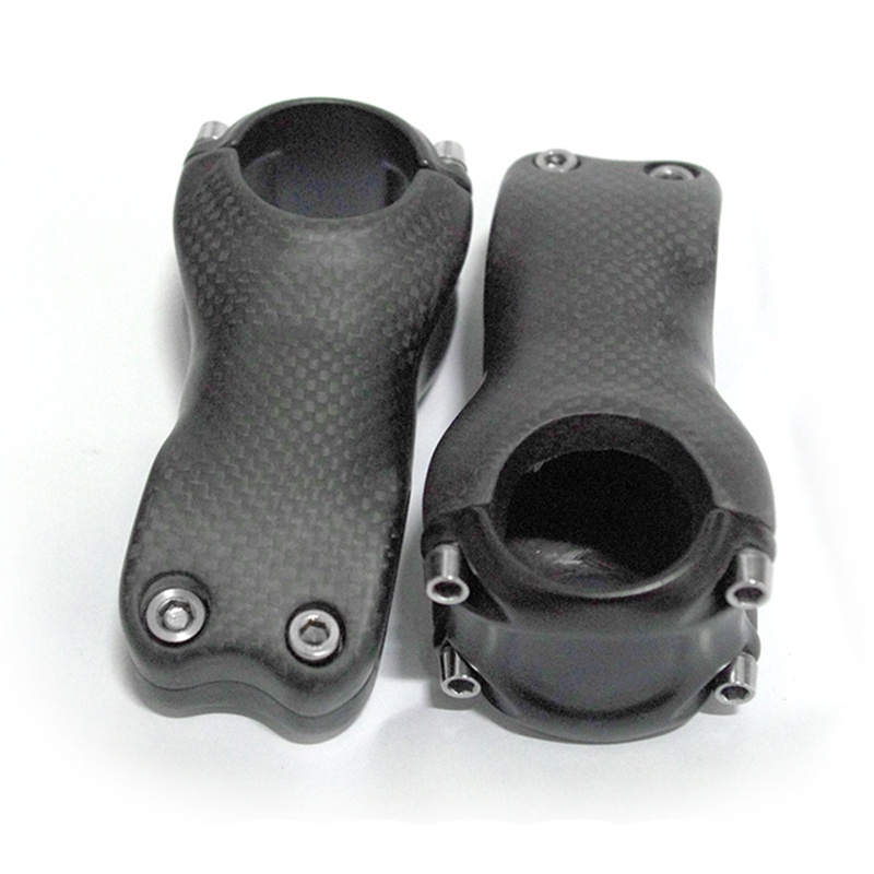 3K Matte Full Carbon Stem UltraLight 6/17 Degree 60mm-130mm Stem ...
