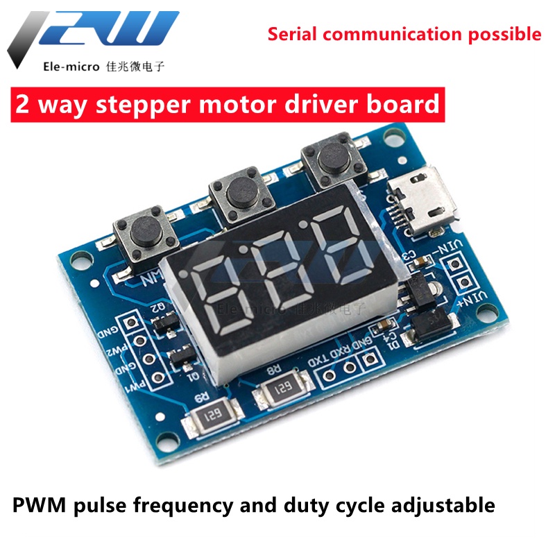 Adjustable Duty Cycle Pulse Frequency Module, I15 2 Channel PWM Generator | Shopee Philippines