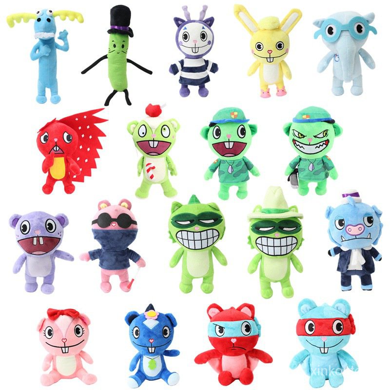 HTF happy tree friend happy tree friends soldier Flippy doll plush toy ...